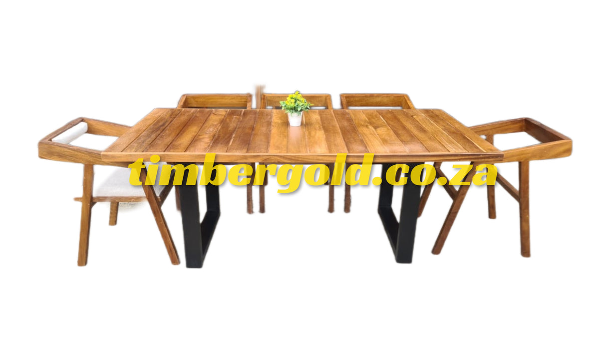 Iroko Table – TIMBERGOLD FURNITURE & DECOR